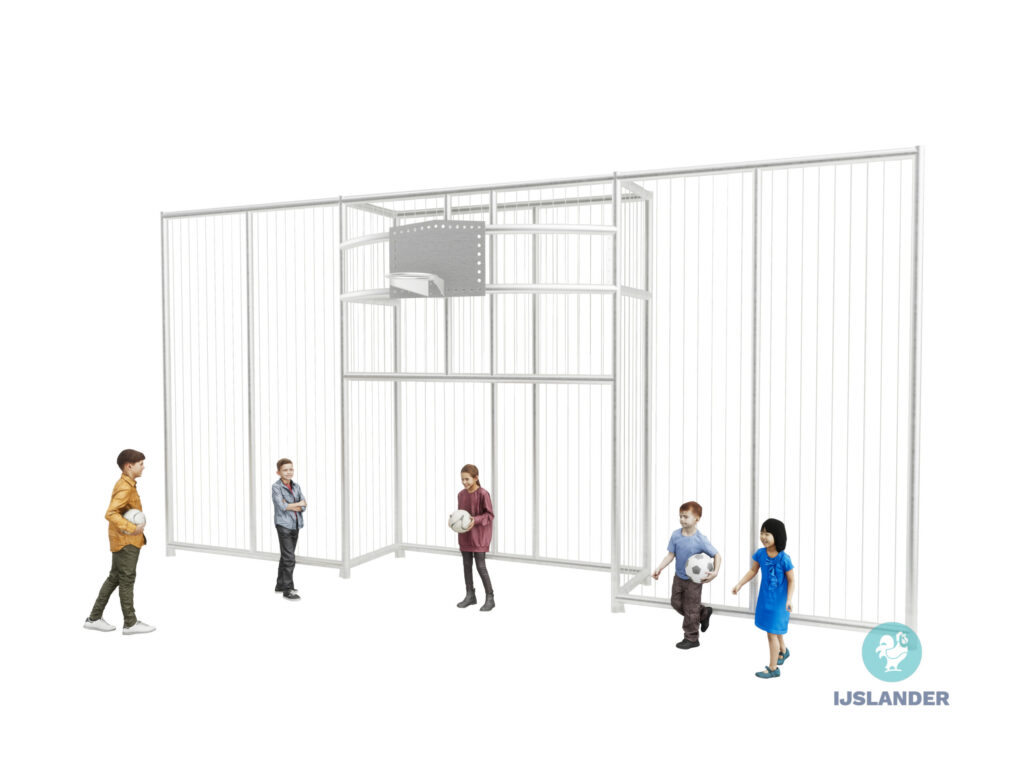 Backstop 8x4m with 4020 | IJslander
