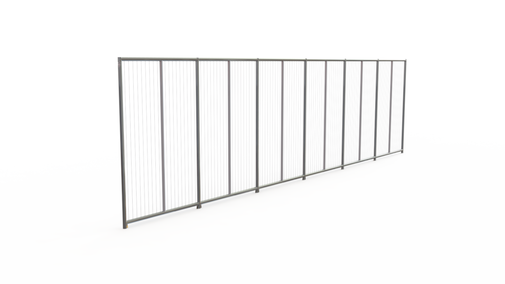 Backstop 15x4m met geluidsabsorberende kabels | IJslander