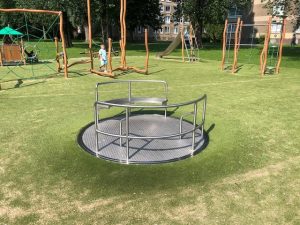 Carousel with wheelchair access | IJslander | Urban sport and play ...